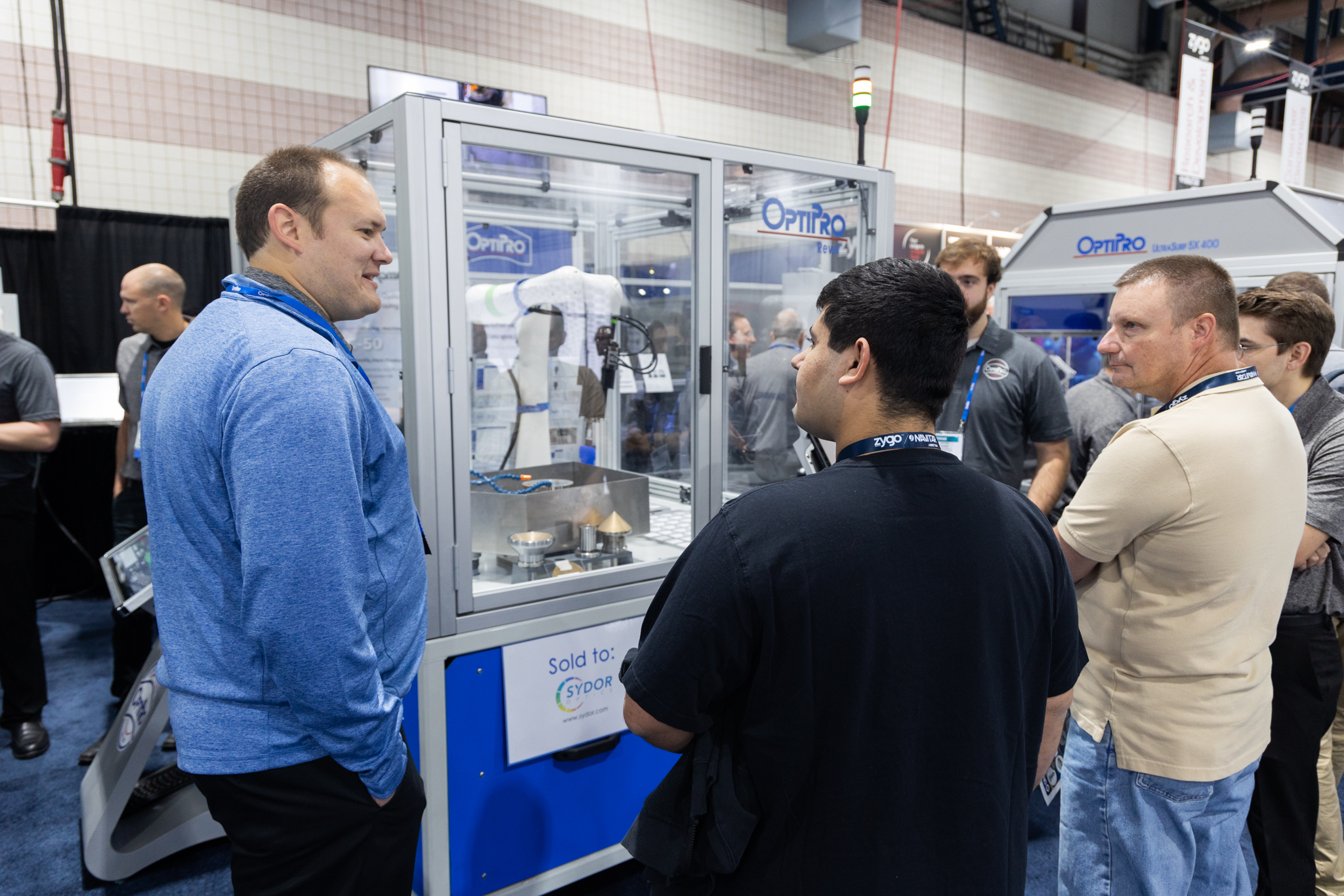 SPIE Optifab 2023: Robot Beveling, Non-Contact Metrology & More