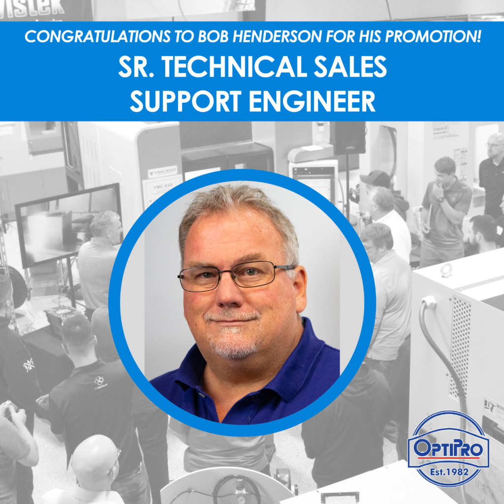 OptiPro Appoints Sr. Technical Sales Support Engineer