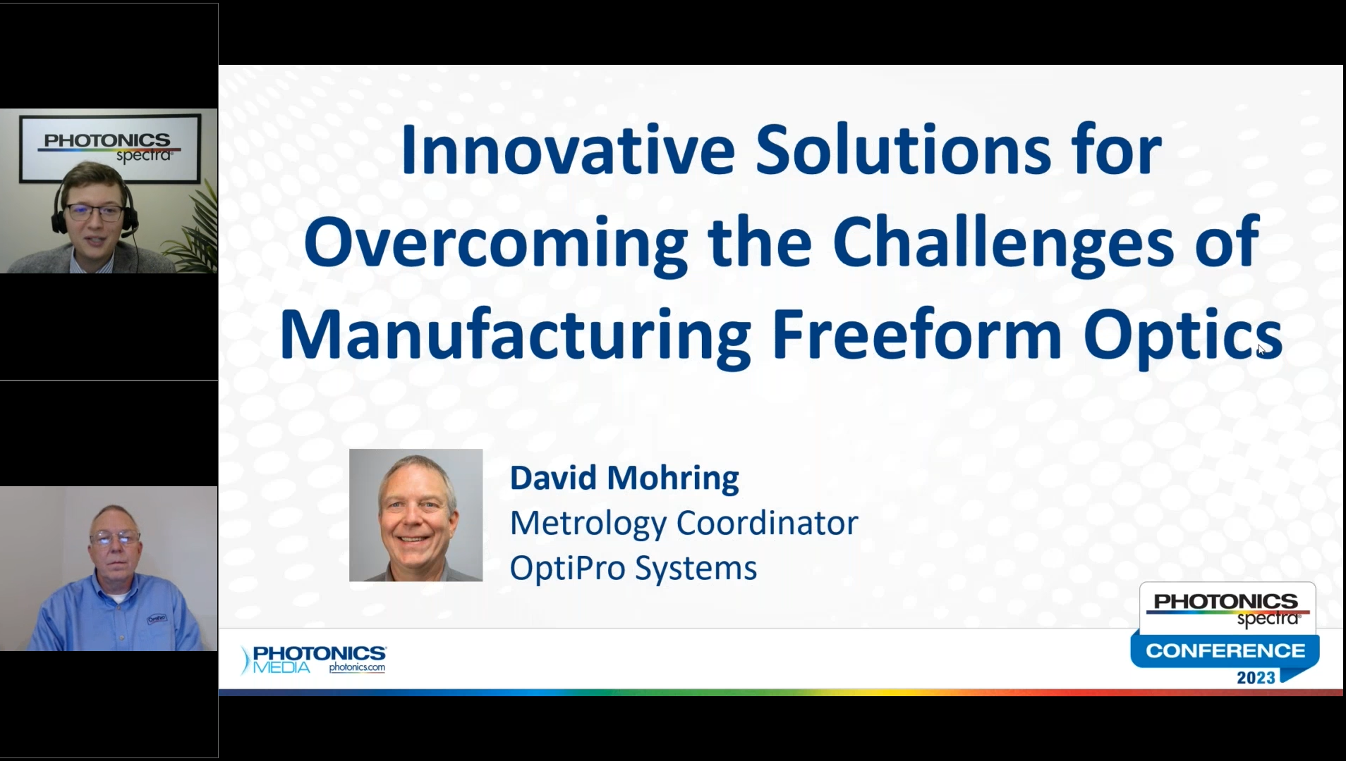 Webinar: Innovative Solutions for Manufacturing Freeform Optics