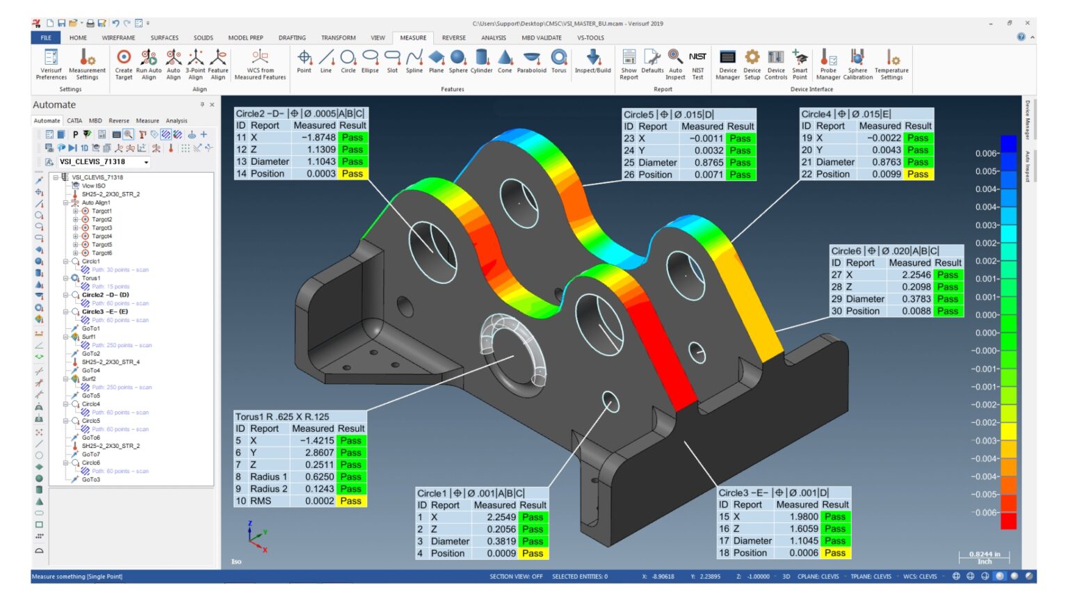 Verisurf Metrology Software - OptiPro Systems